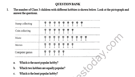 CBSE Class 3 Maths Data Handling Question Bank